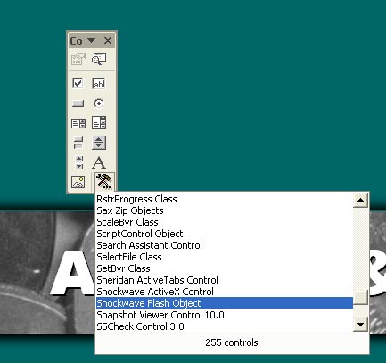 Steps to insert SWF files into Powerpoint